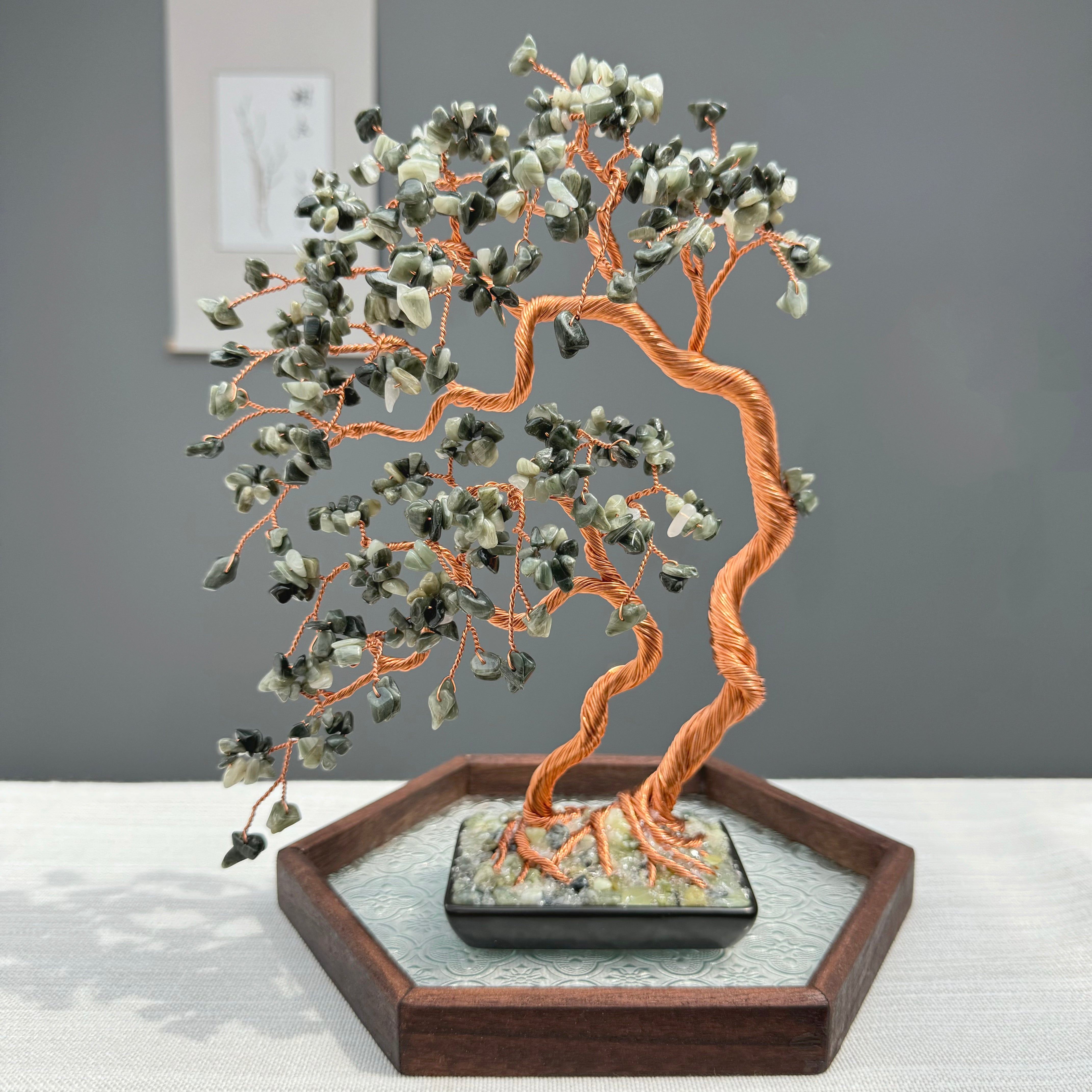 Large Botswana Agate Bonsai Crystal Tree – thecrystaltrees.com