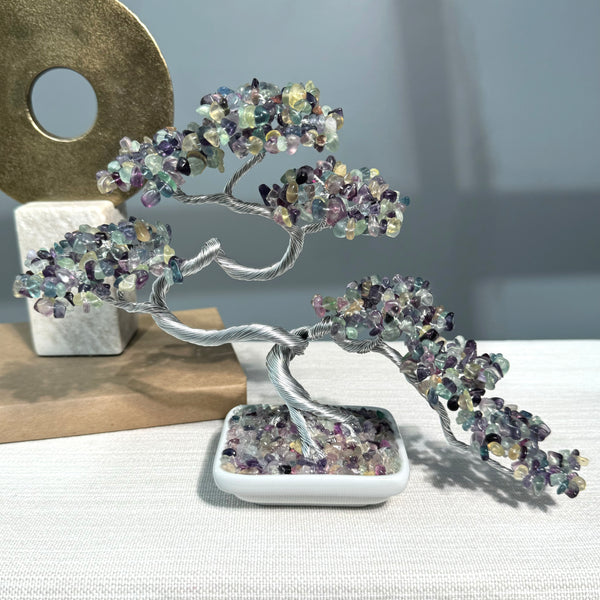 Fluorite Bonsai Crystal Tree – thecrystaltrees.com
